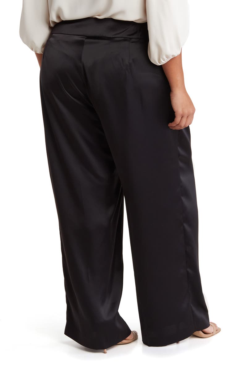 Anne Klein High Waist Wide Leg Pants | Nordstromrack