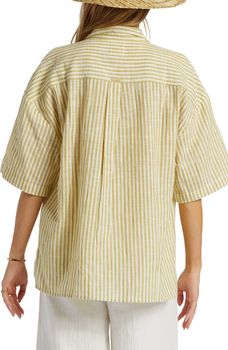 Billabong Beach Side Stripe Cotton Shirt | Nordstromrack