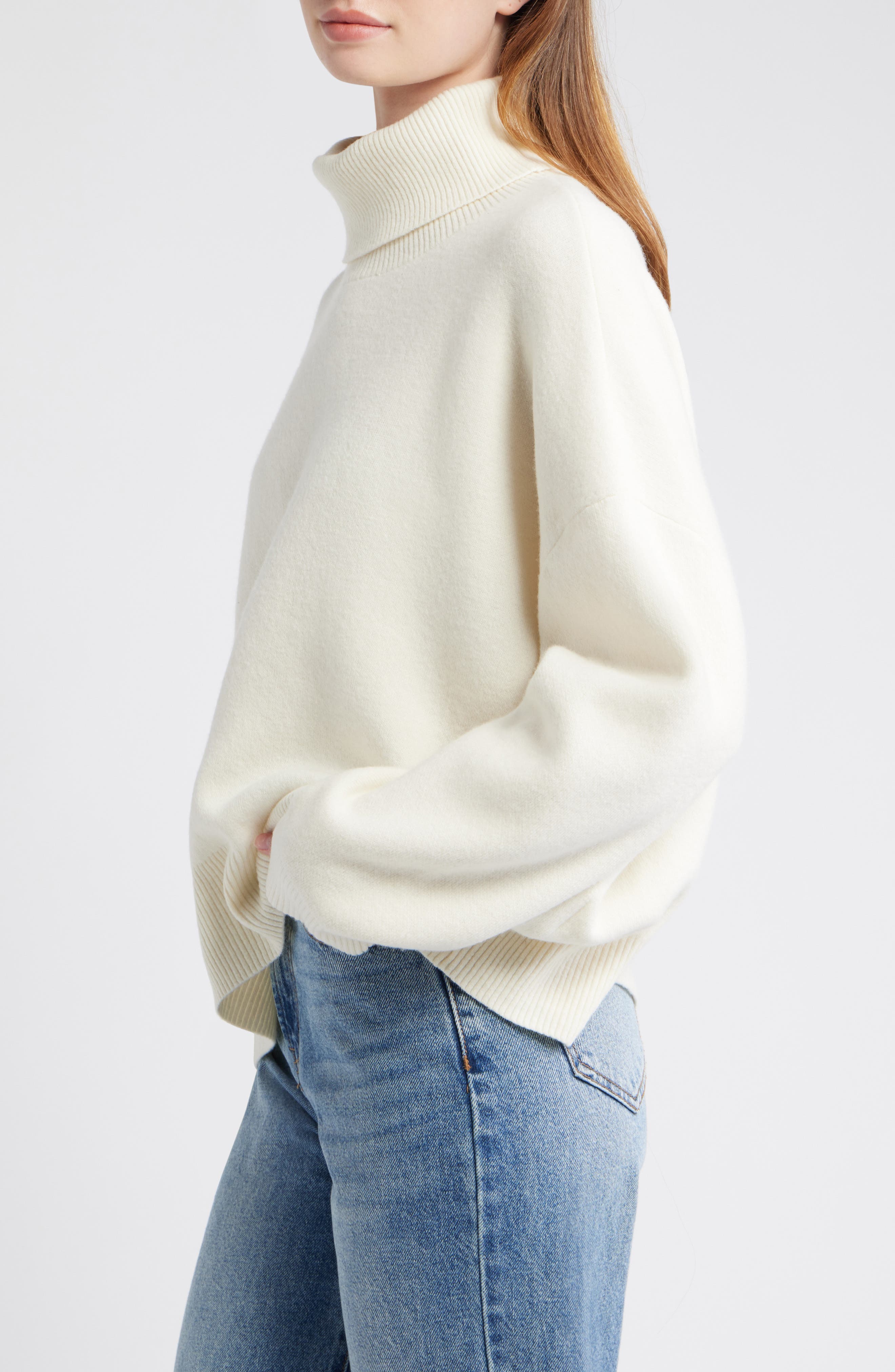 Free People Sigma Lambswool Blend Sweater | Nordstromrack