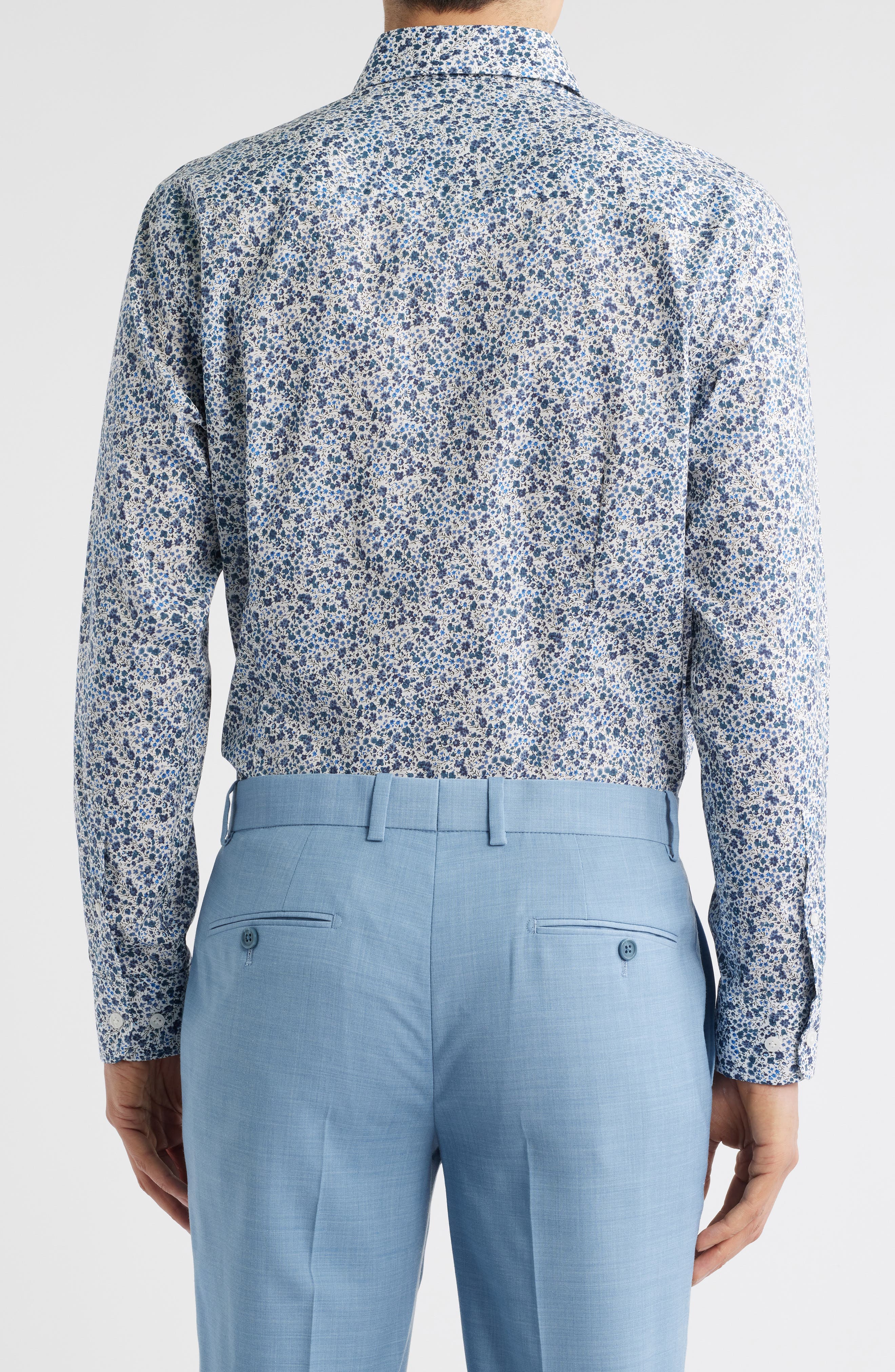 Jack Victor Laurendeau Floral Cotton Button-Up Shirt | Nordstromrack