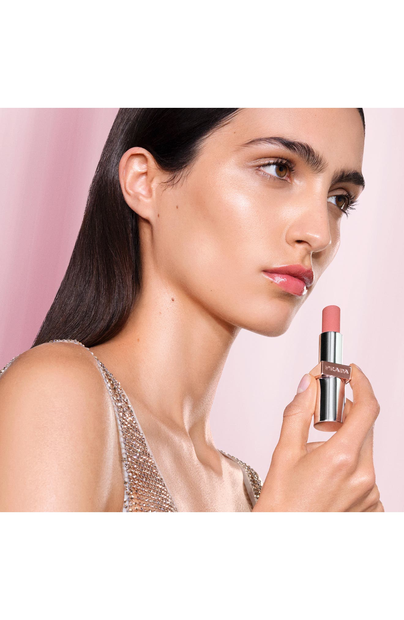 Prada Refillable Light Glowing Lip Oil Stick | Nordstrom