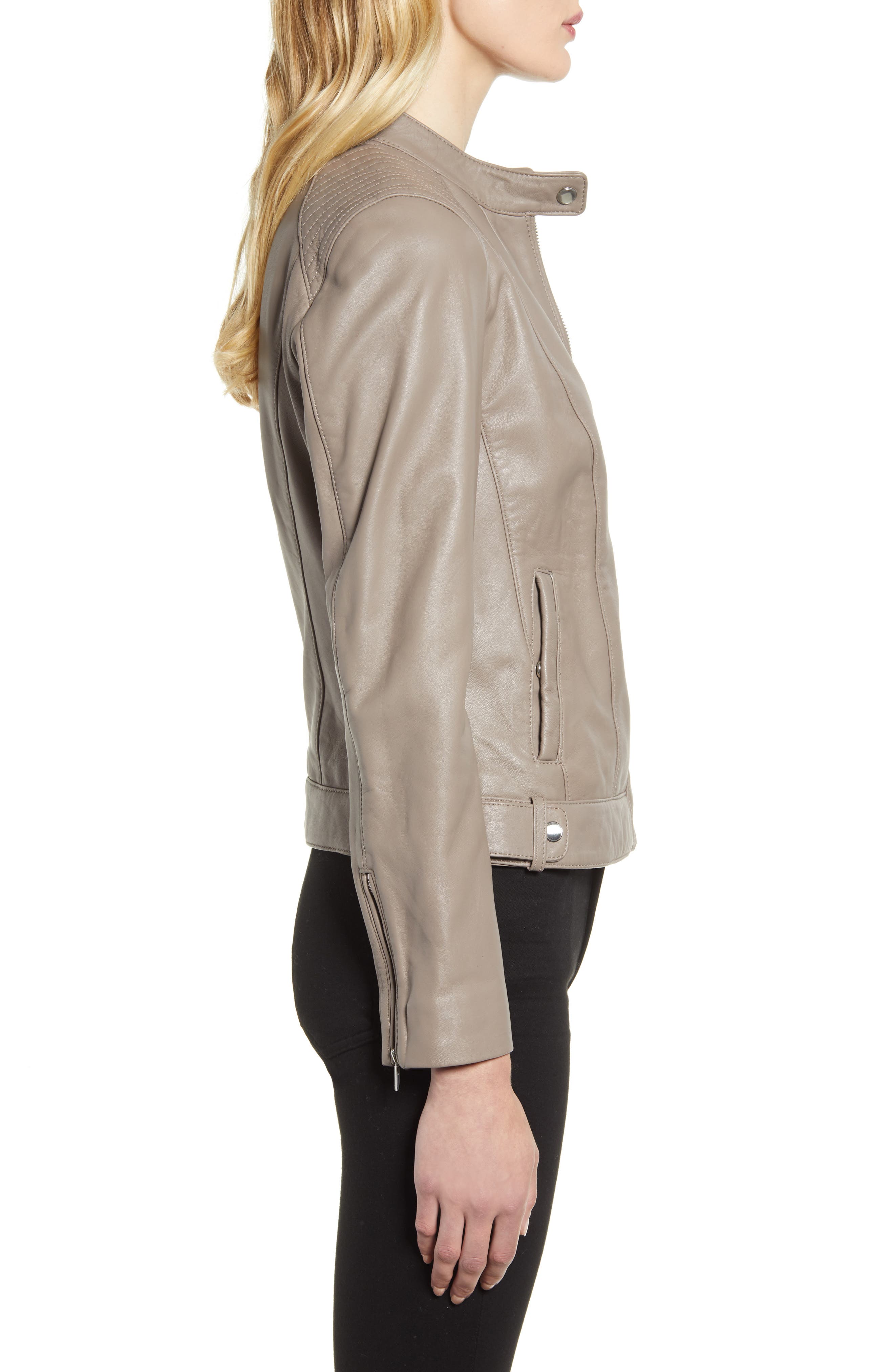 Cole Haan Signature Cole Haan Leather Moto Jacket | Nordstrom