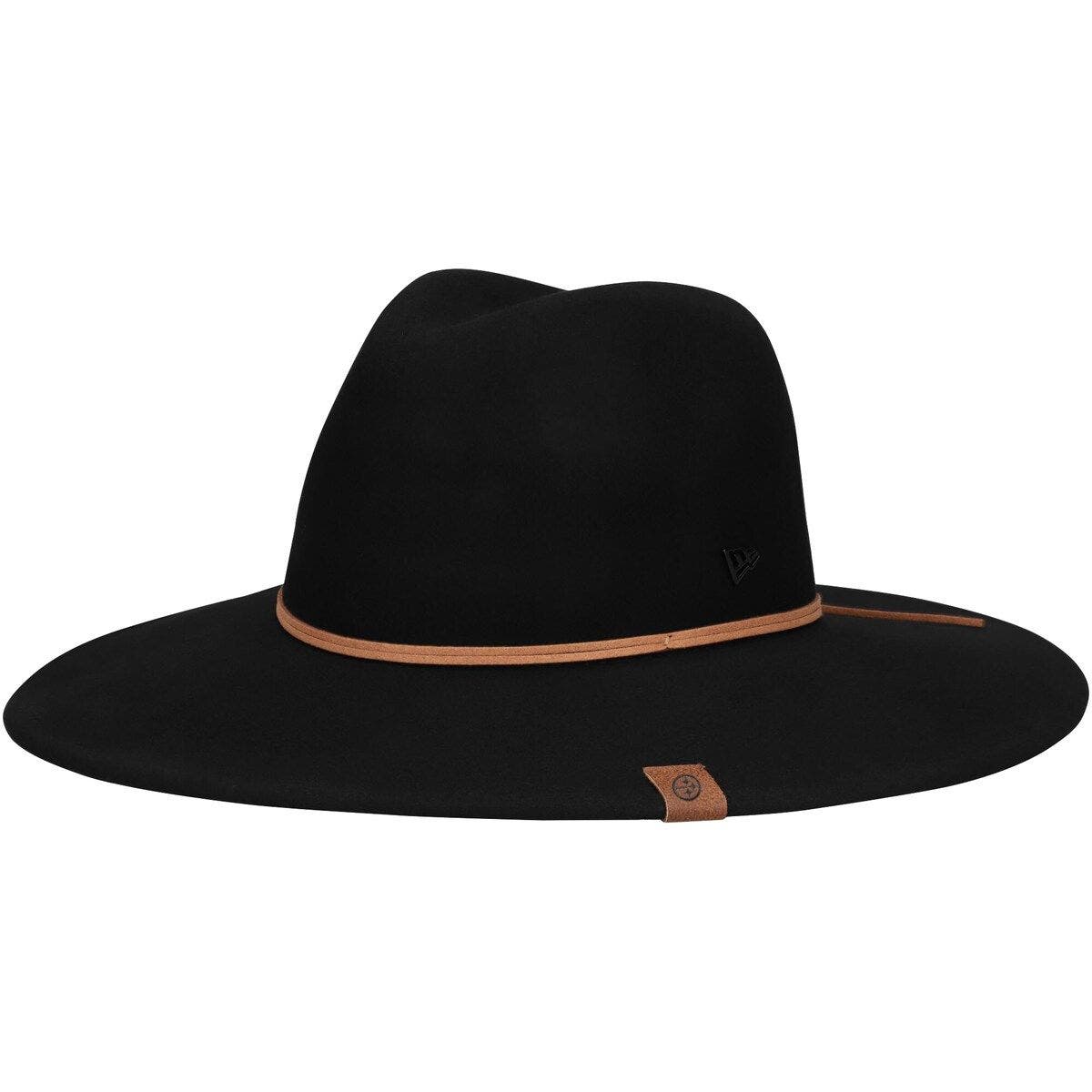 New Era Women's New Era Black Pittsburgh Steelers Willow Wide Brim ...
