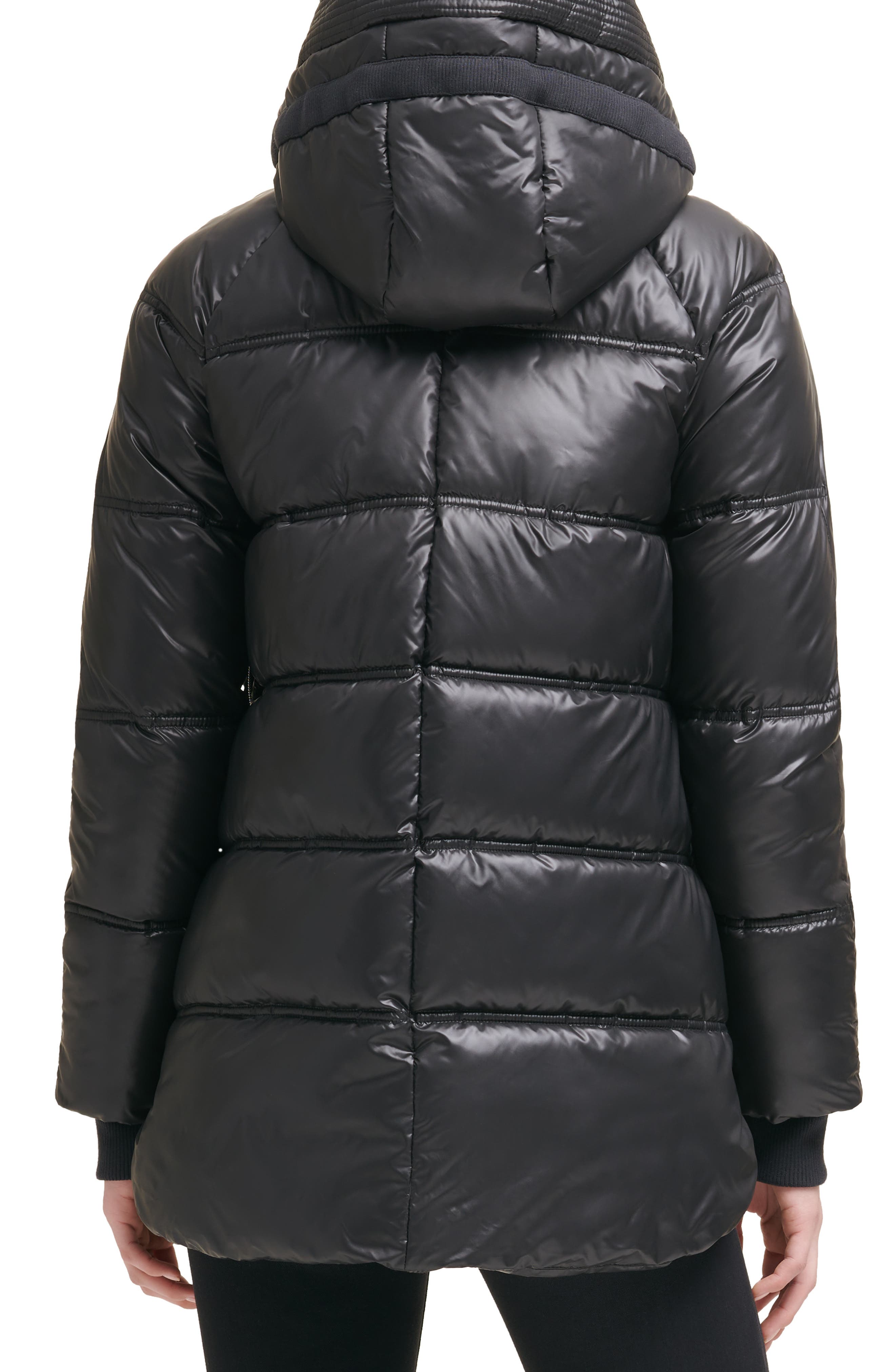 Kenneth Cole New York Cire Hooded Puffer Jacket | Nordstrom