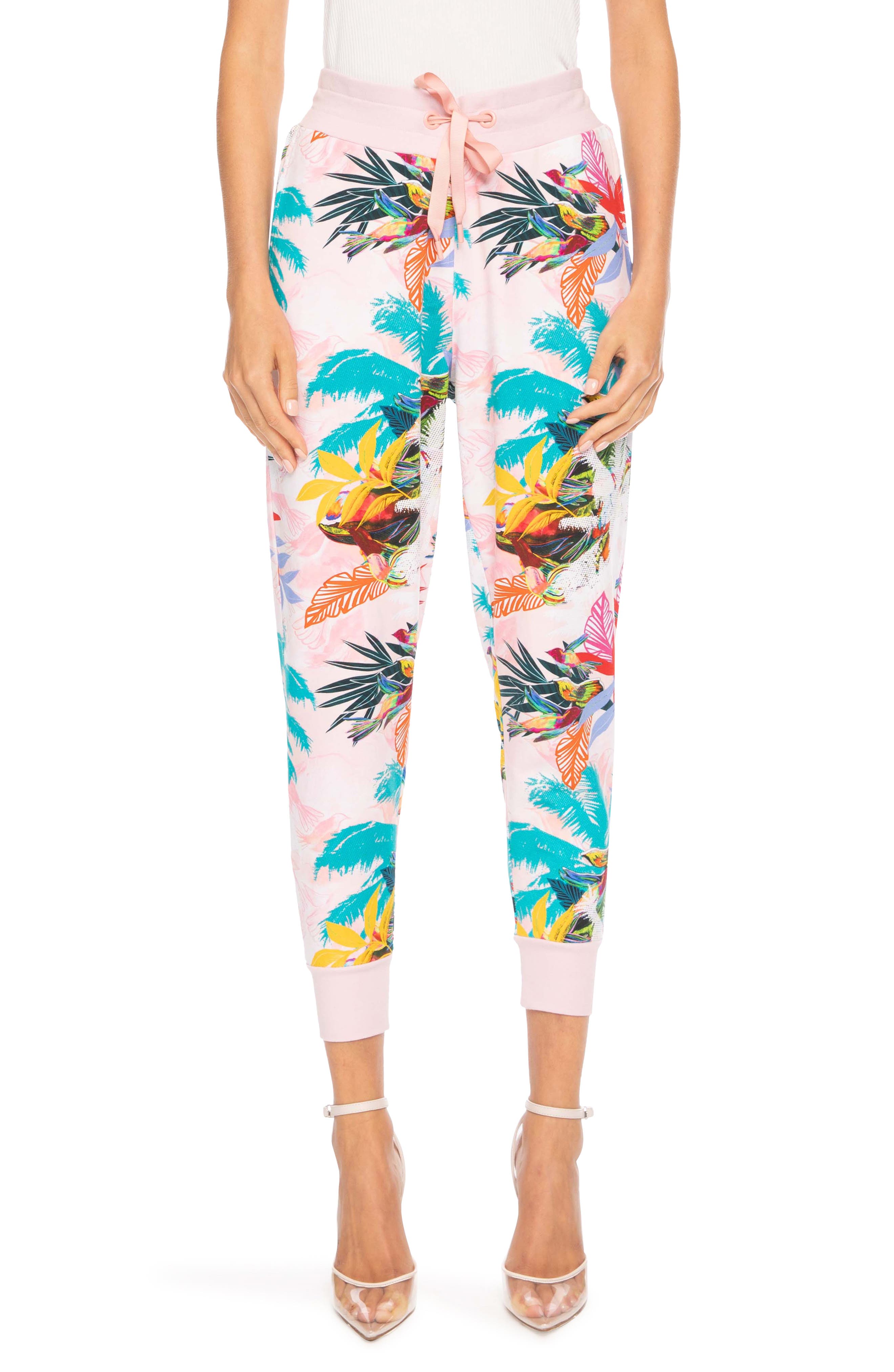Robert Graham Mia Stretch Cotton Joggers | Nordstromrack