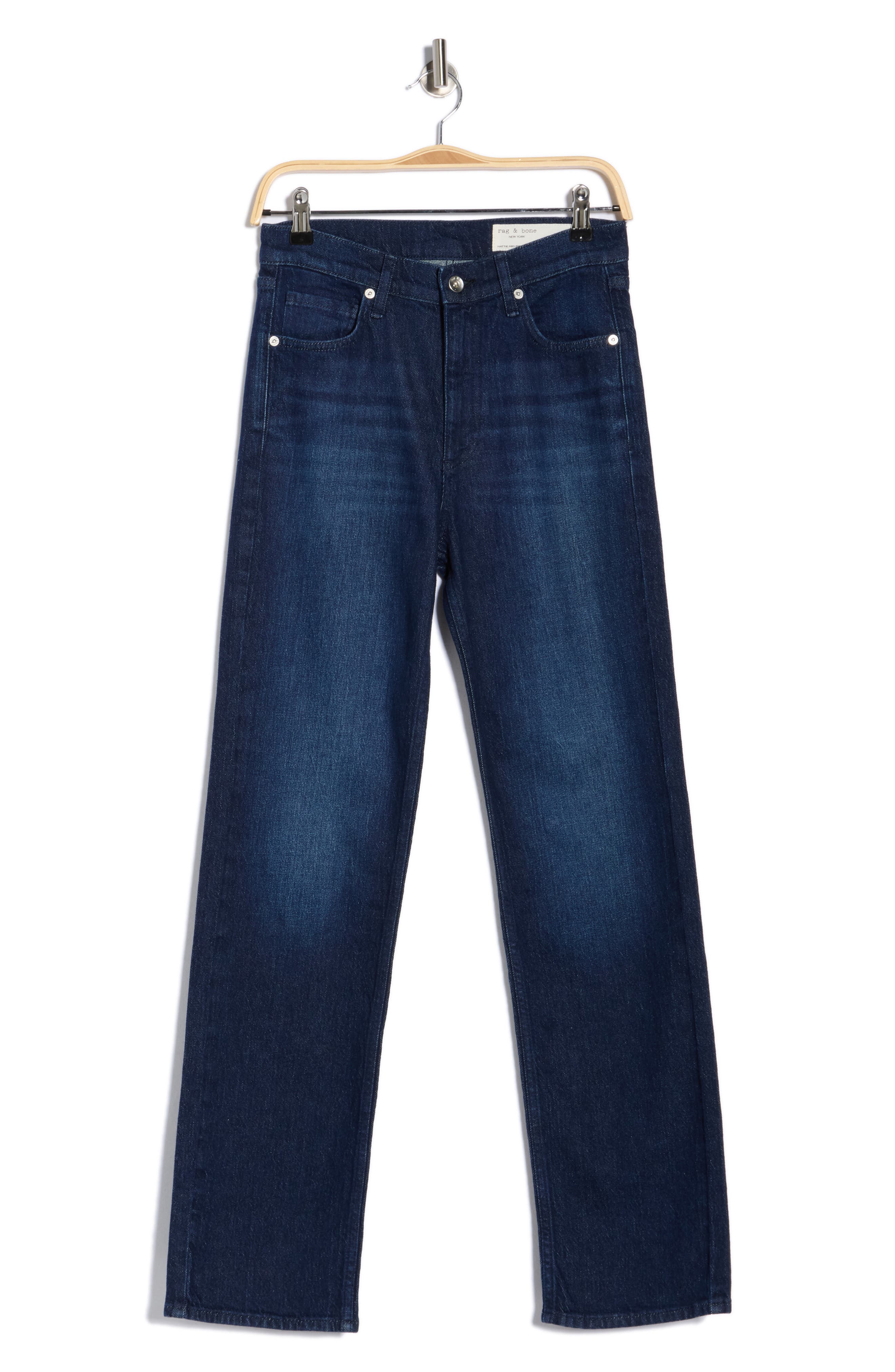 rag & bone Hattie Mid Rise Straight Leg Jeans | Nordstromrack