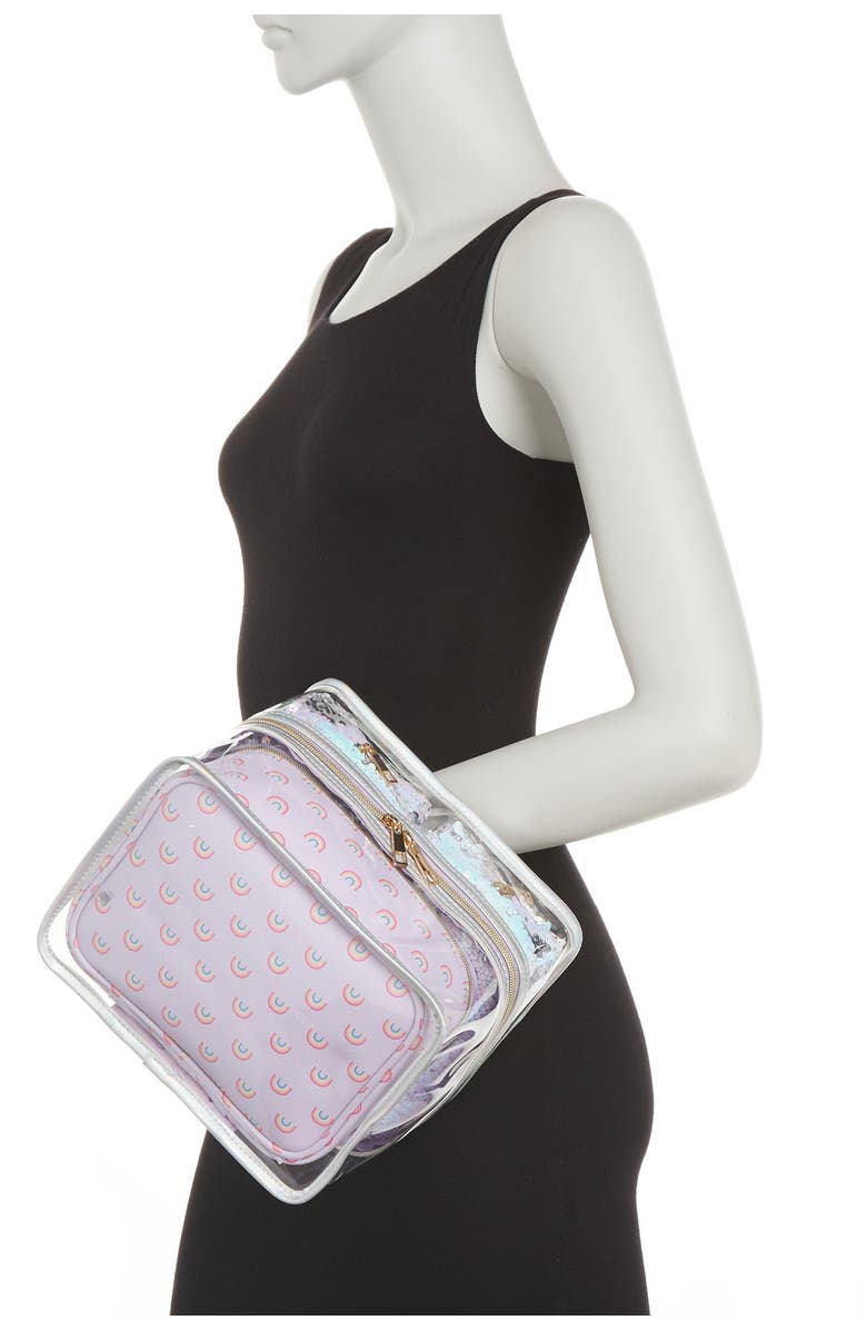 Under One Sky Clear Train Case 4-Piece Set | Nordstromrack
