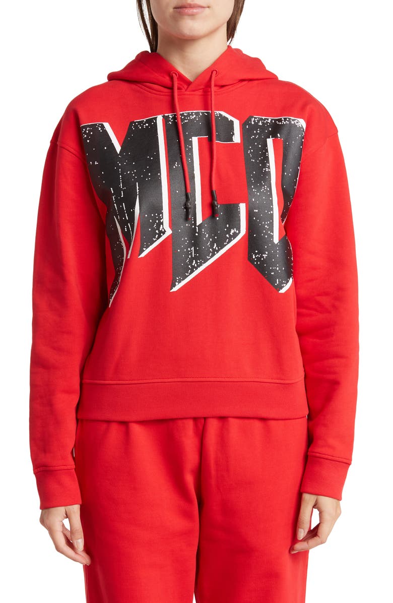 McQueen Regular Fit Large Logo Tour Hoodie | Nordstromrack