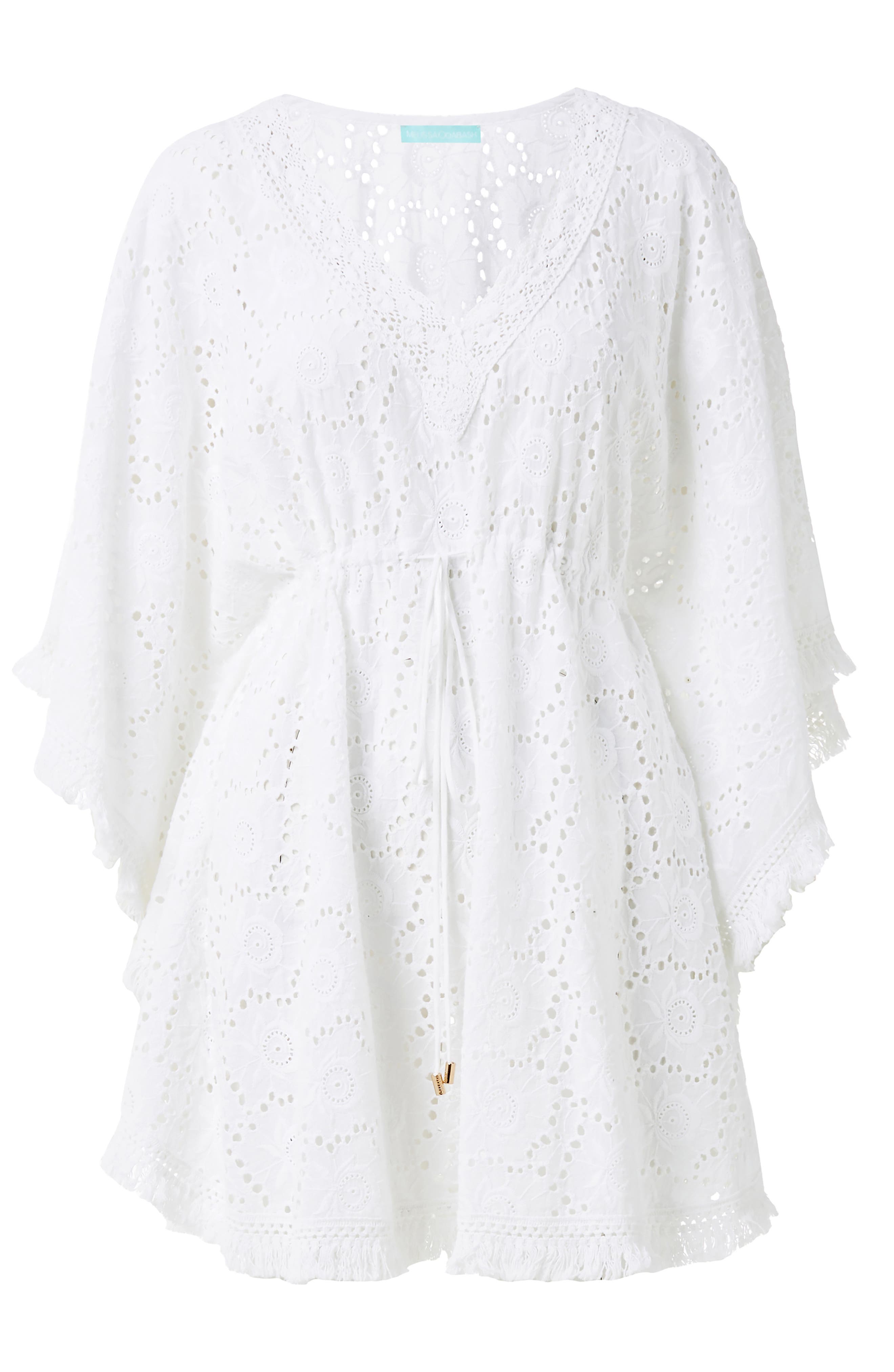 Melissa Odabash Ivy Cotton Eyelet Cover-Up Dress | Nordstrom