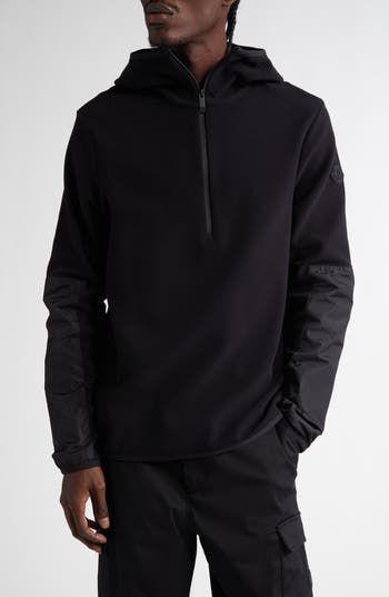 Moncler Half Zip Contrast Panel Jacket | Nordstrom