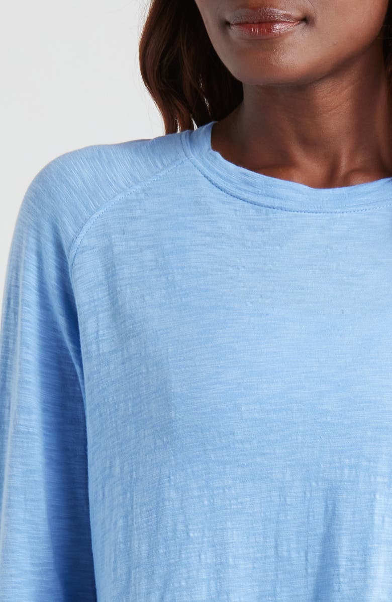 Zella Relaxed Washed 2.0 Long Sleeve Slub Tee | Nordstrom