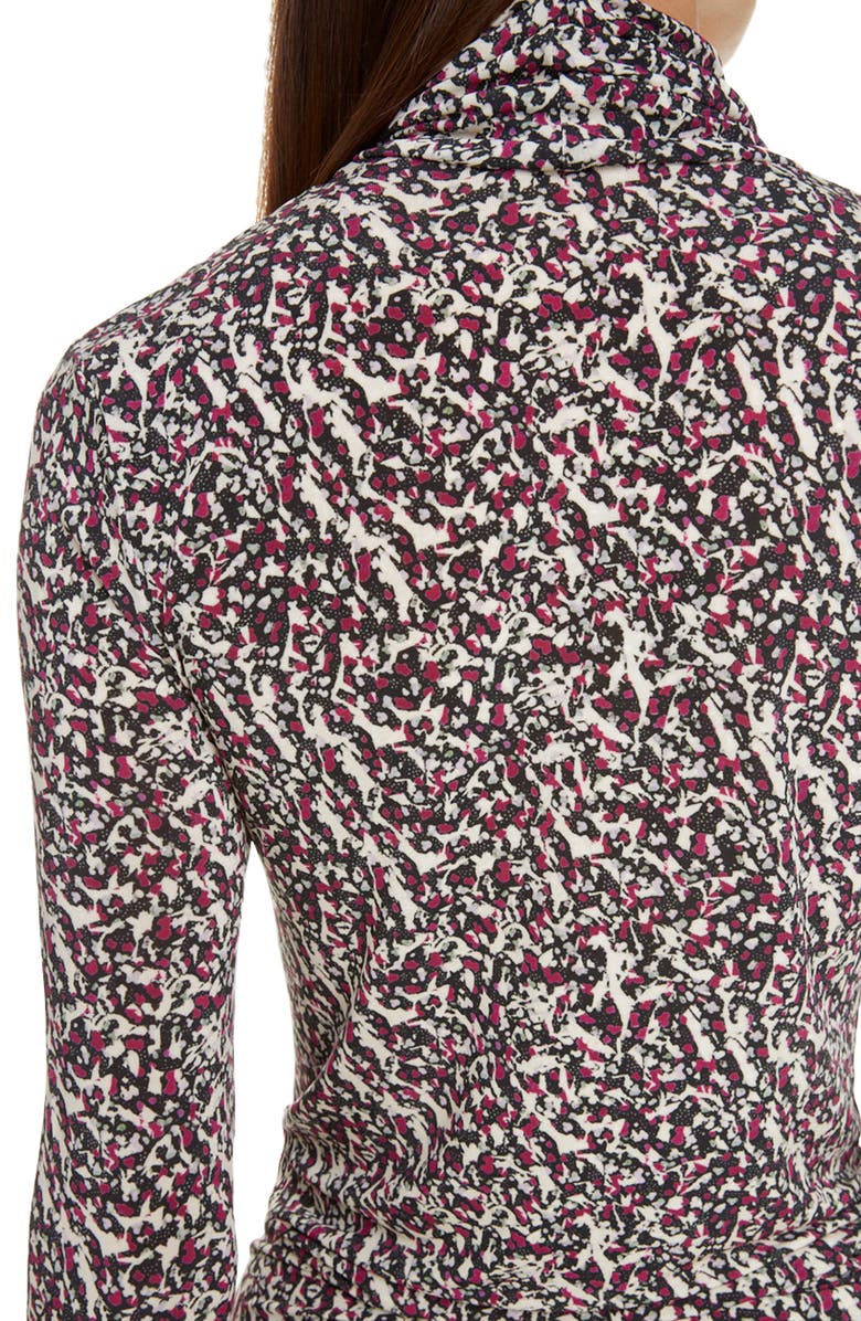 Isabel Marant Print Jersey Turtleneck Top | Nordstromrack