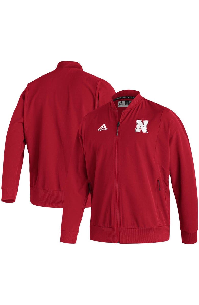 adidas Men's adidas Scarlet Nebraska Huskers 2021 Sideline Woven ...