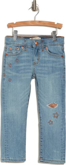 Levi's® Kids' Metallic Star Ripped Jeans | Nordstromrack