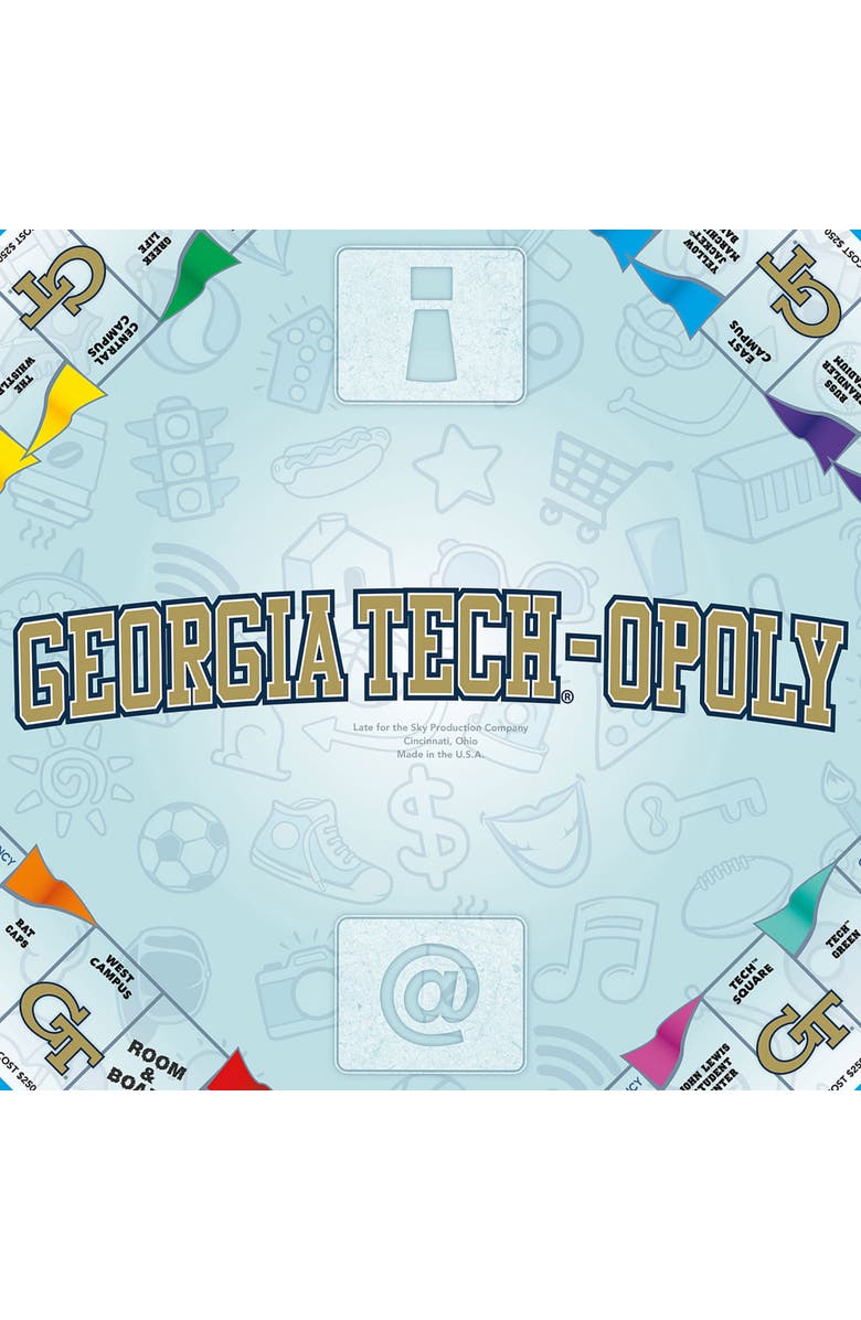 Late for the Sky Georgia Tech-Opoly Monopoly Board Game | Nordstrom