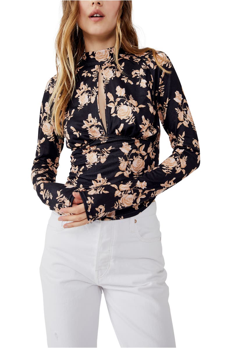 Free People Dinner Party Keyhole Top | Nordstromrack