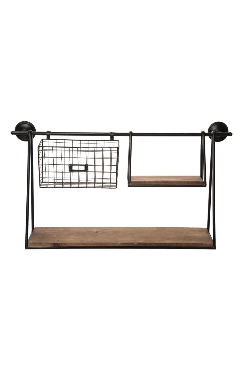 Transpac Shelf with Basket Hooks | Nordstromrack