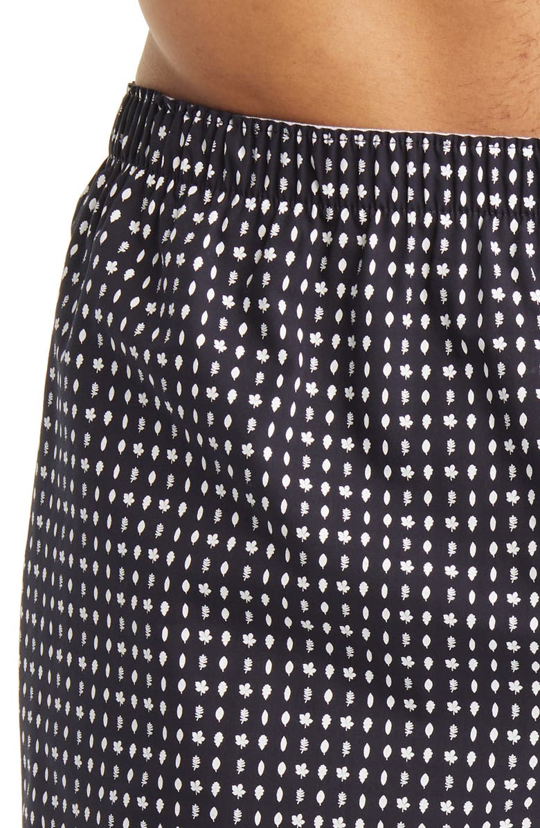 Sunspel Leaf Print Cotton Boxers | Nordstrom