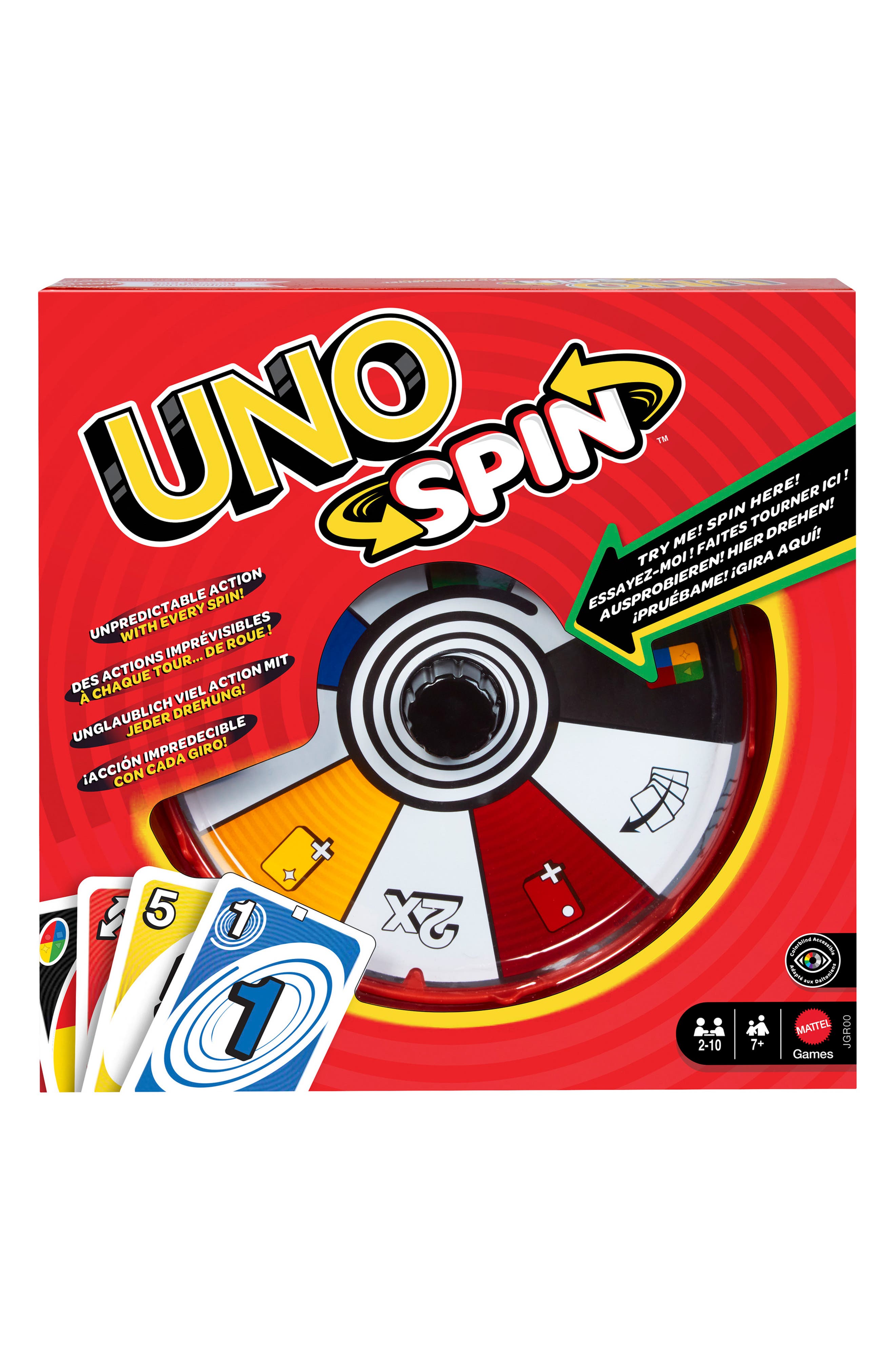 Mattel UNO Spin Refresh Game | Nordstrom