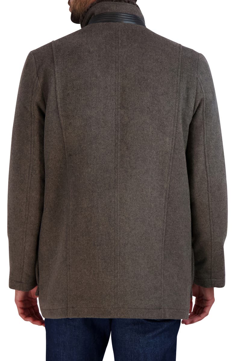Cole Haan Signature Novelty Wool Carcoat | Nordstromrack