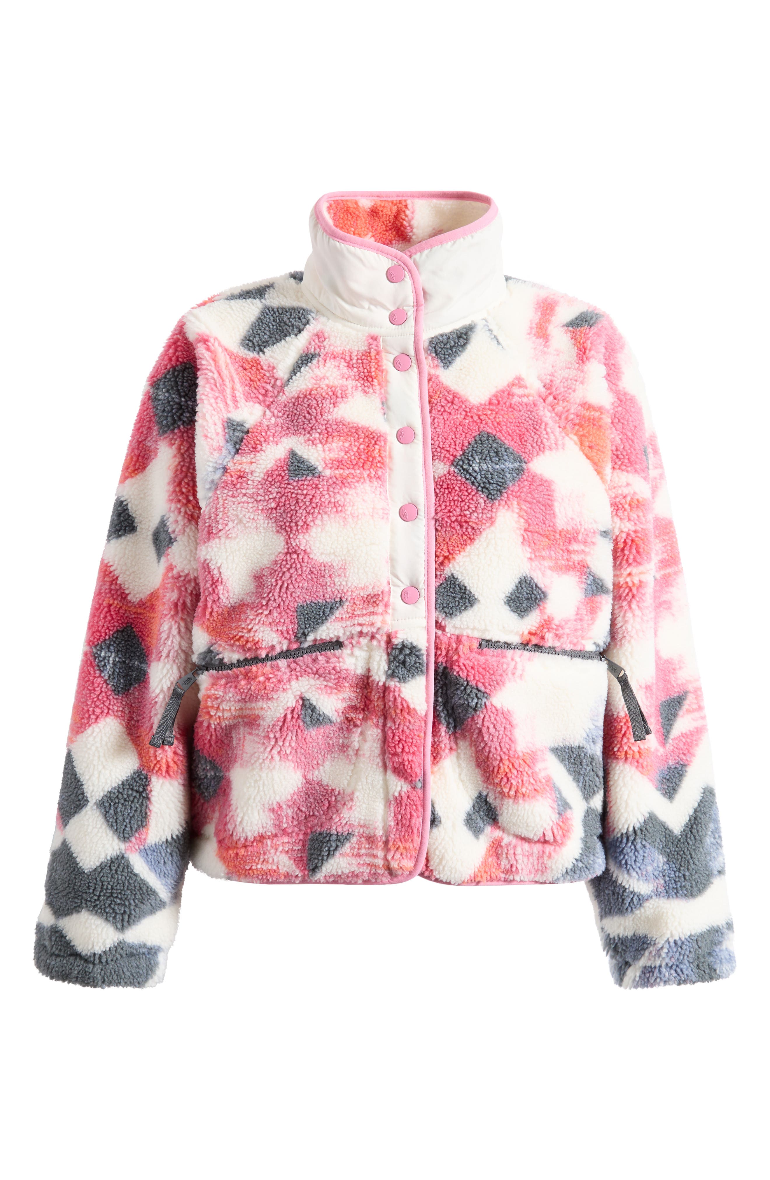 Free People Fp Movement Rocky Ridge Fleece Jacket In Multi | ModeSens
