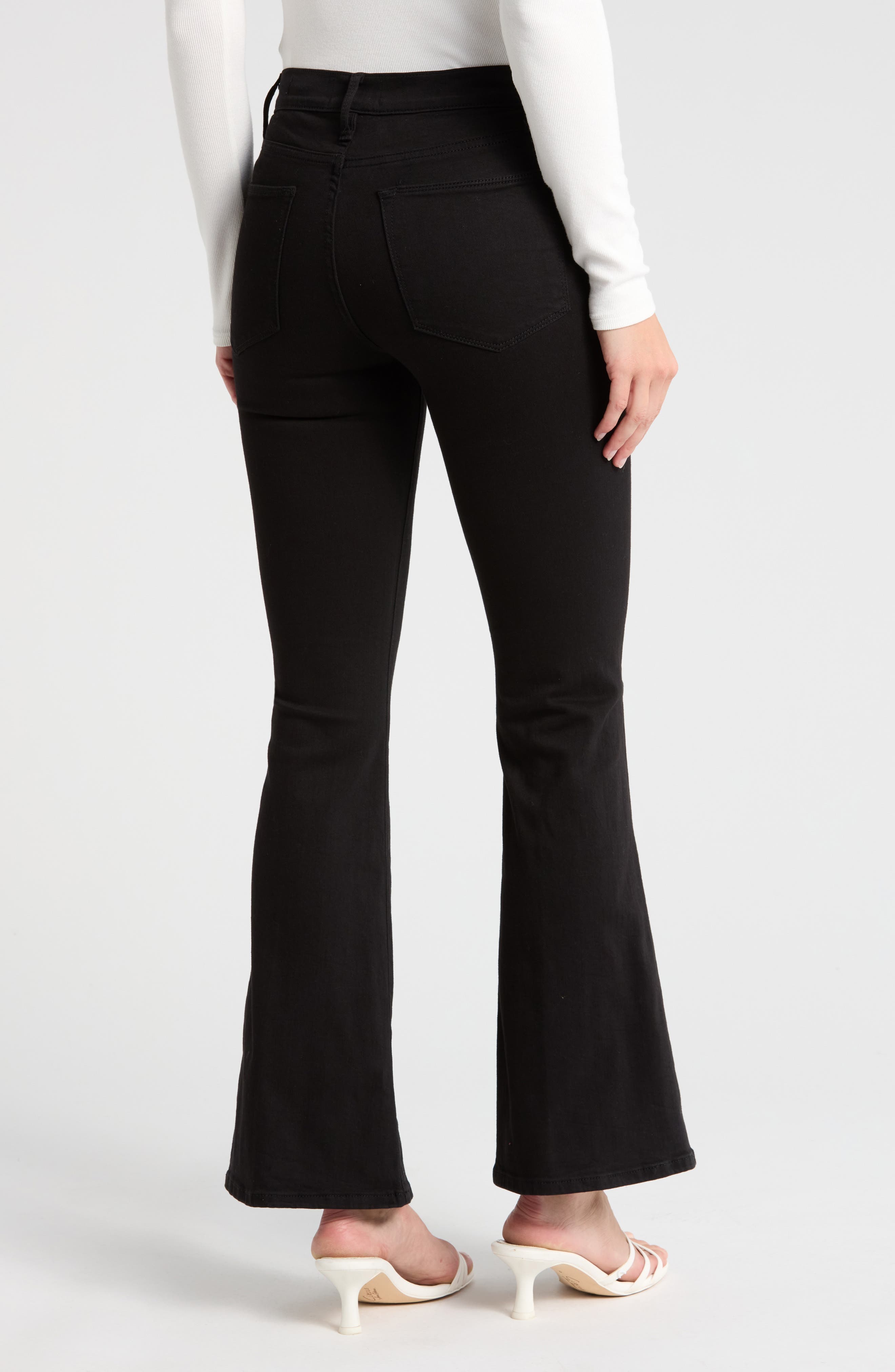 FRAME Le High Waist Pixie Flare Jeans | Nordstromrack