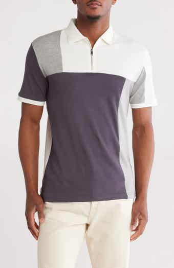 DENIM AND FLOWER Zip Polo | Nordstromrack DENIM AND FLOWER Zip Polo | Nordstromrack