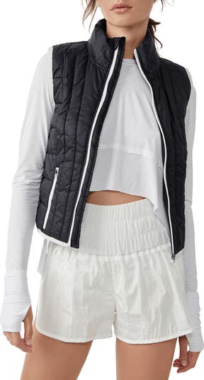 FP Movement by Free People Run This Water Resistant Puffer Vest | Nordstrom