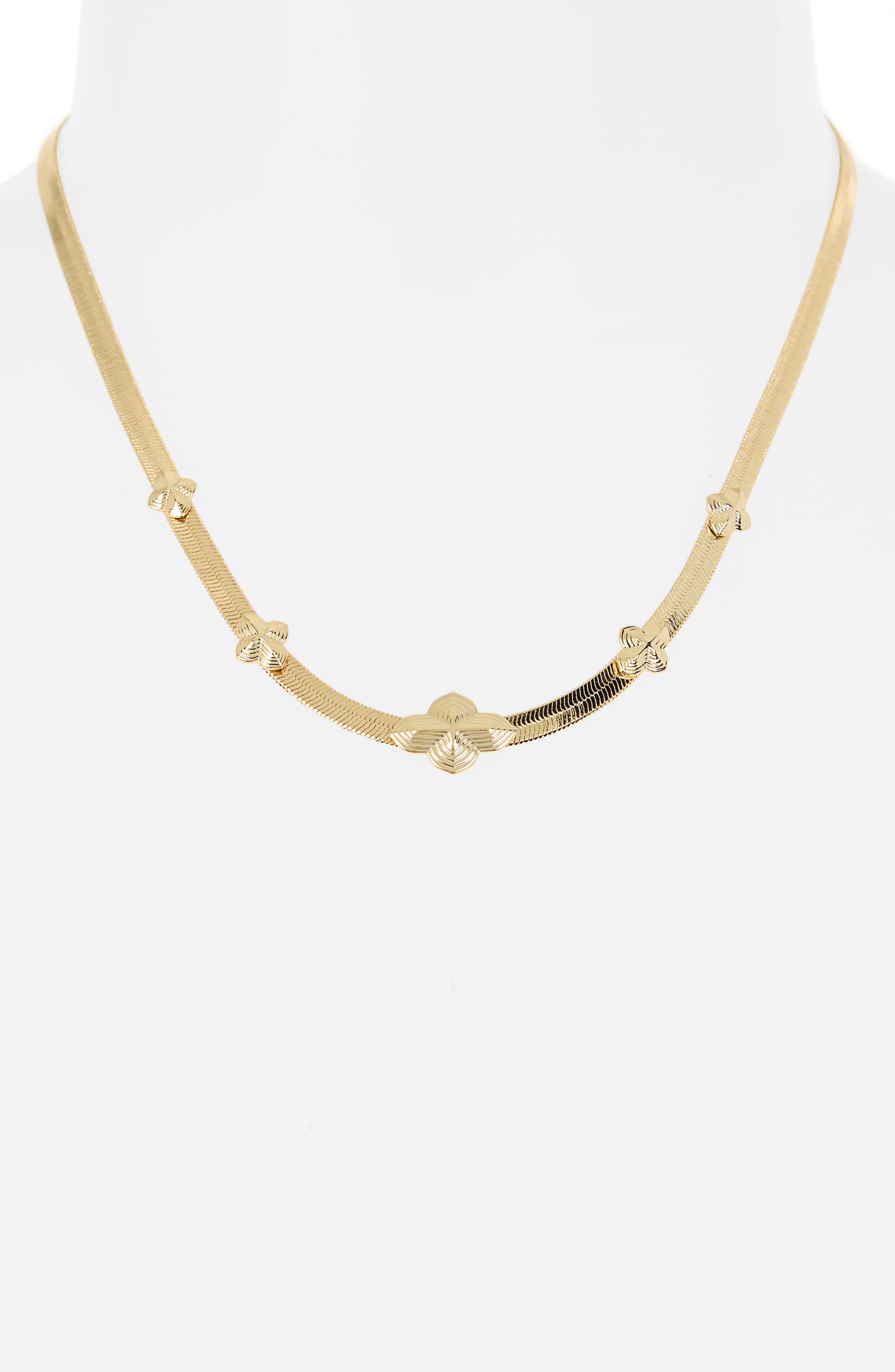 Abbie Herringbone Necklace (Women) | Nordstromrack