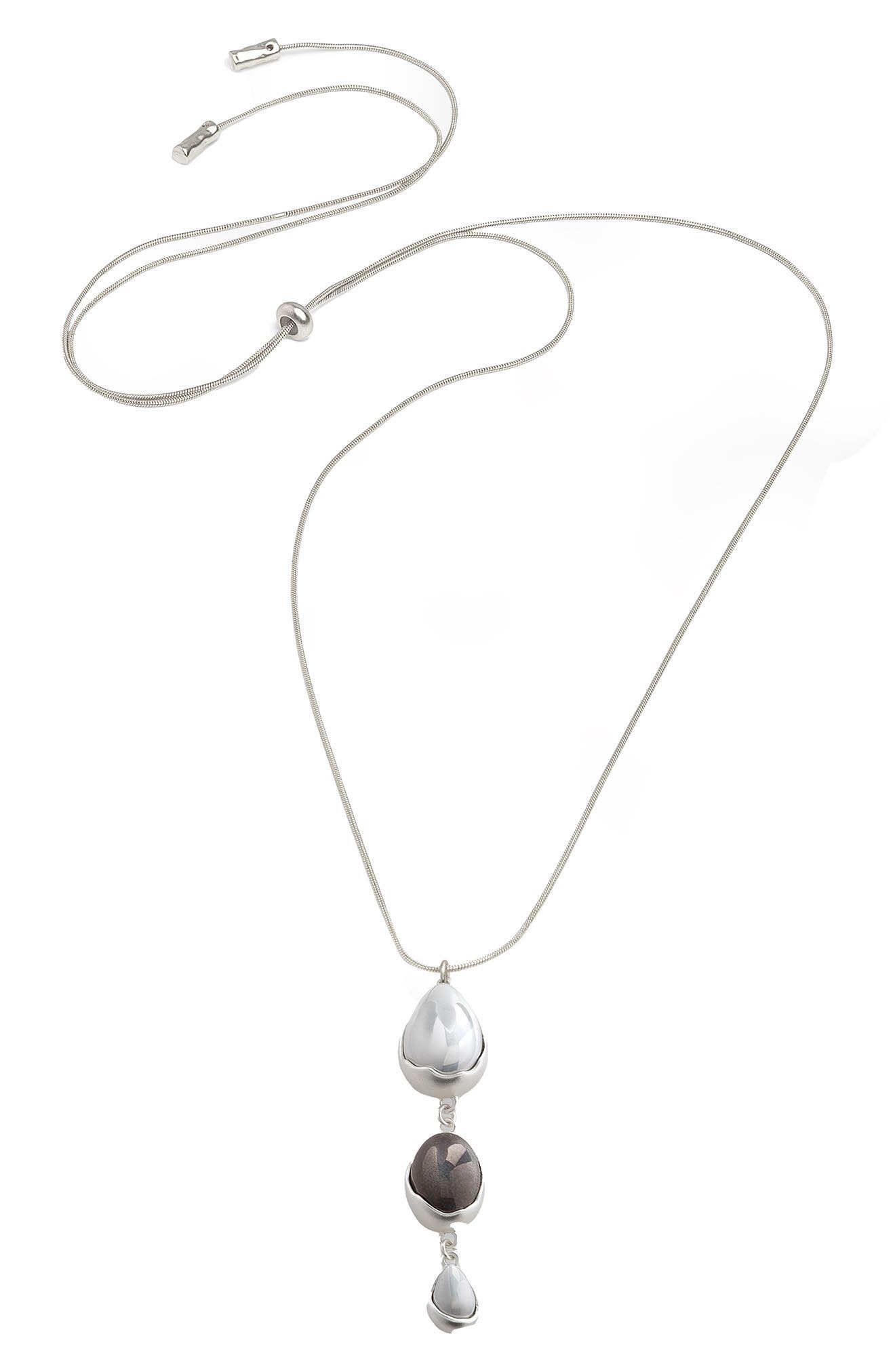 SAACHI Triple Sphere Pendant Necklace | Nordstromrack