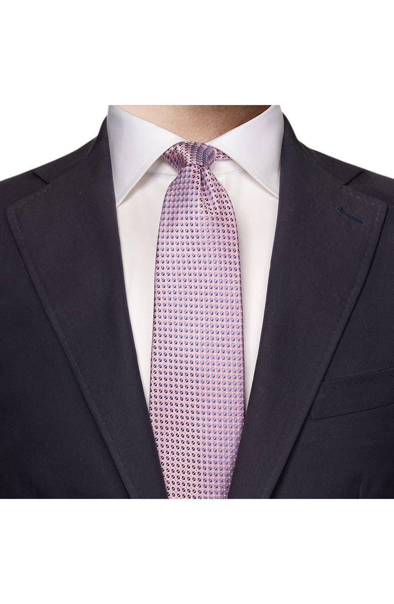 Eton Triangle Neat Silk Tie | Nordstromrack