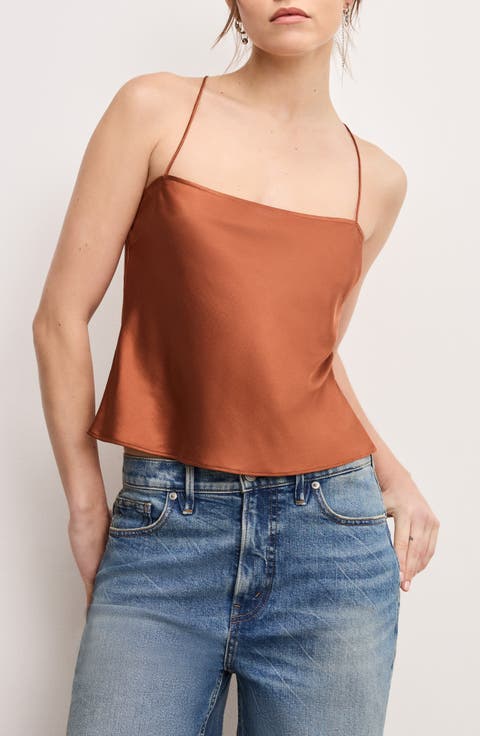 Women's Satin Tops | Nordstrom