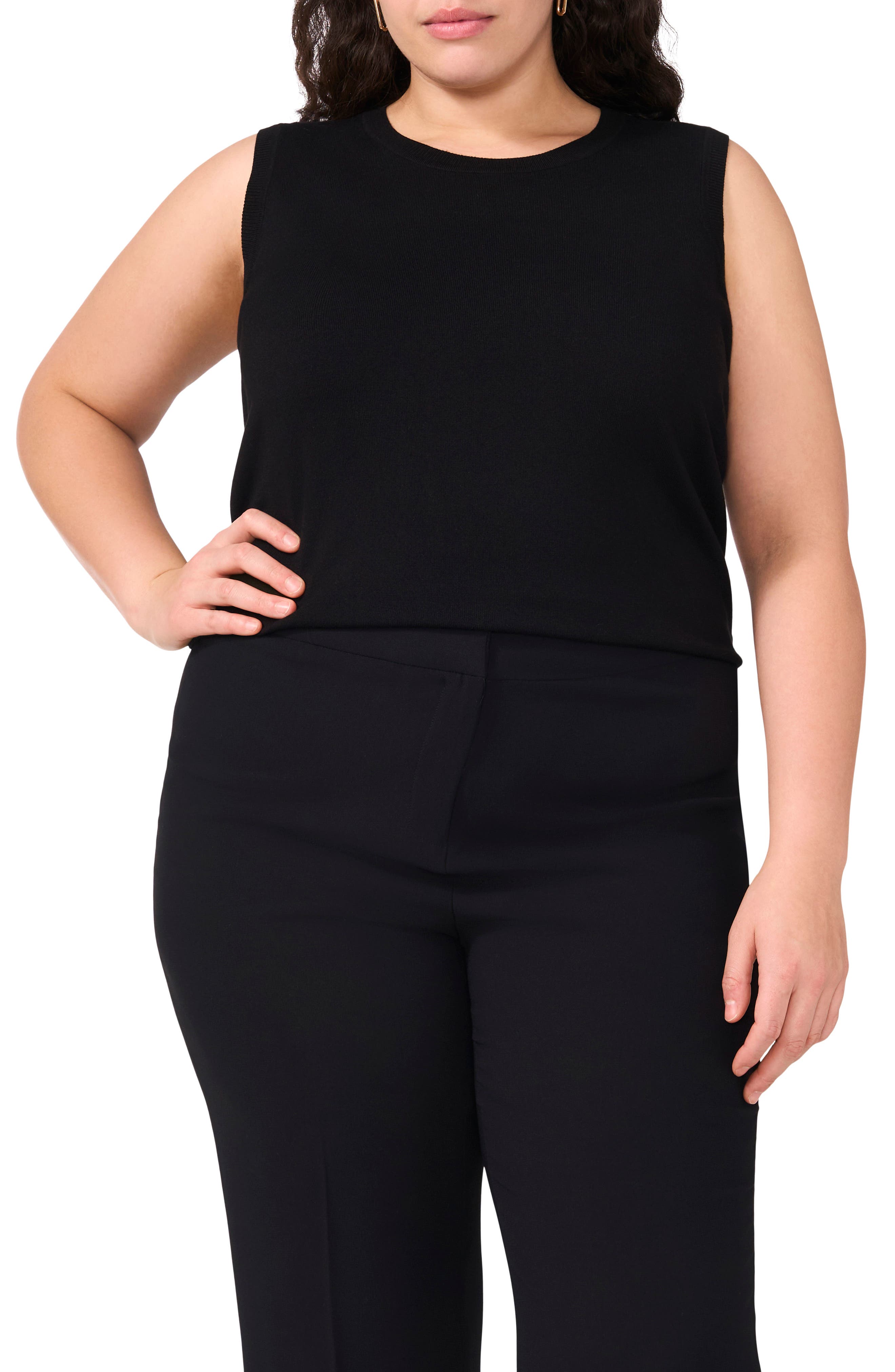 Halogen® Sleeveless Knit Shell | Nordstromrack