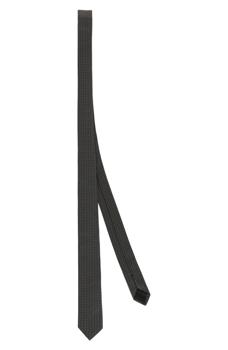 Givenchy Logo Print Silk Tie | Nordstromrack
