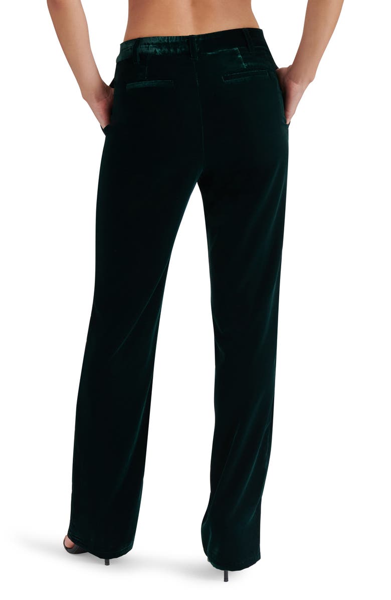 Steve Madden Mercer Velvet Straight Leg Pants | Nordstromrack