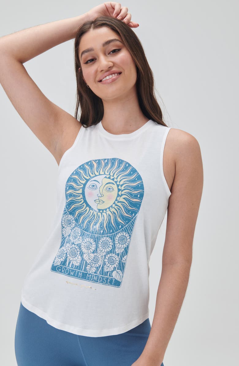 Spiritual Gangster Growth Mindset Cotton & Modal Muscle Tank | Nordstrom