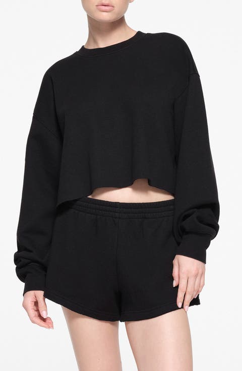 Women's Crop Top Sweatshirts & Hoodies | Nordstrom