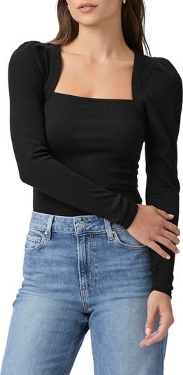 PAIGE Sibyl Puff Shoulder Top | Nordstromrack