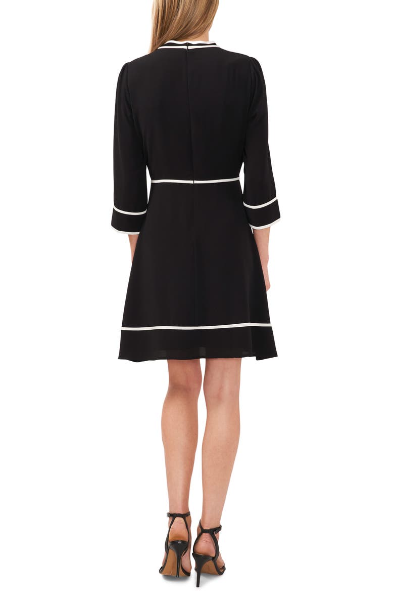 CeCe Piped Bow Neck Dress | Nordstromrack