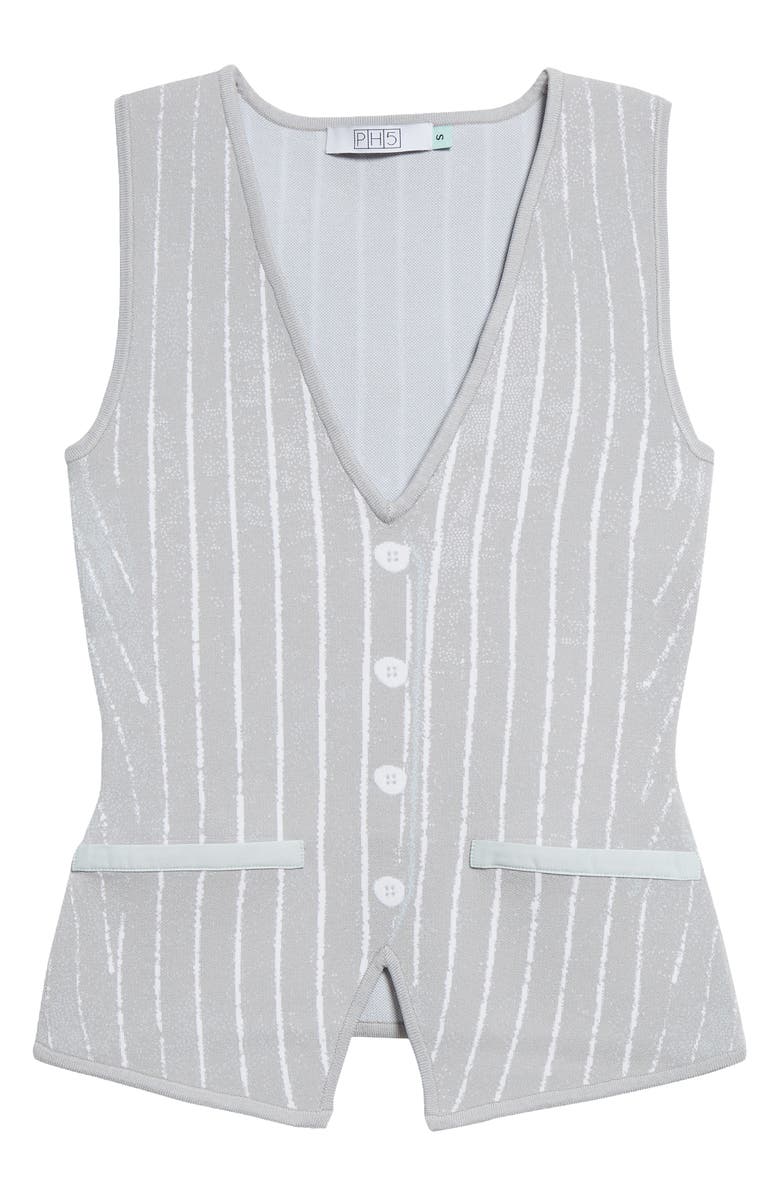 PH5 Marigold Denim Print Sweater Vest | Nordstromrack