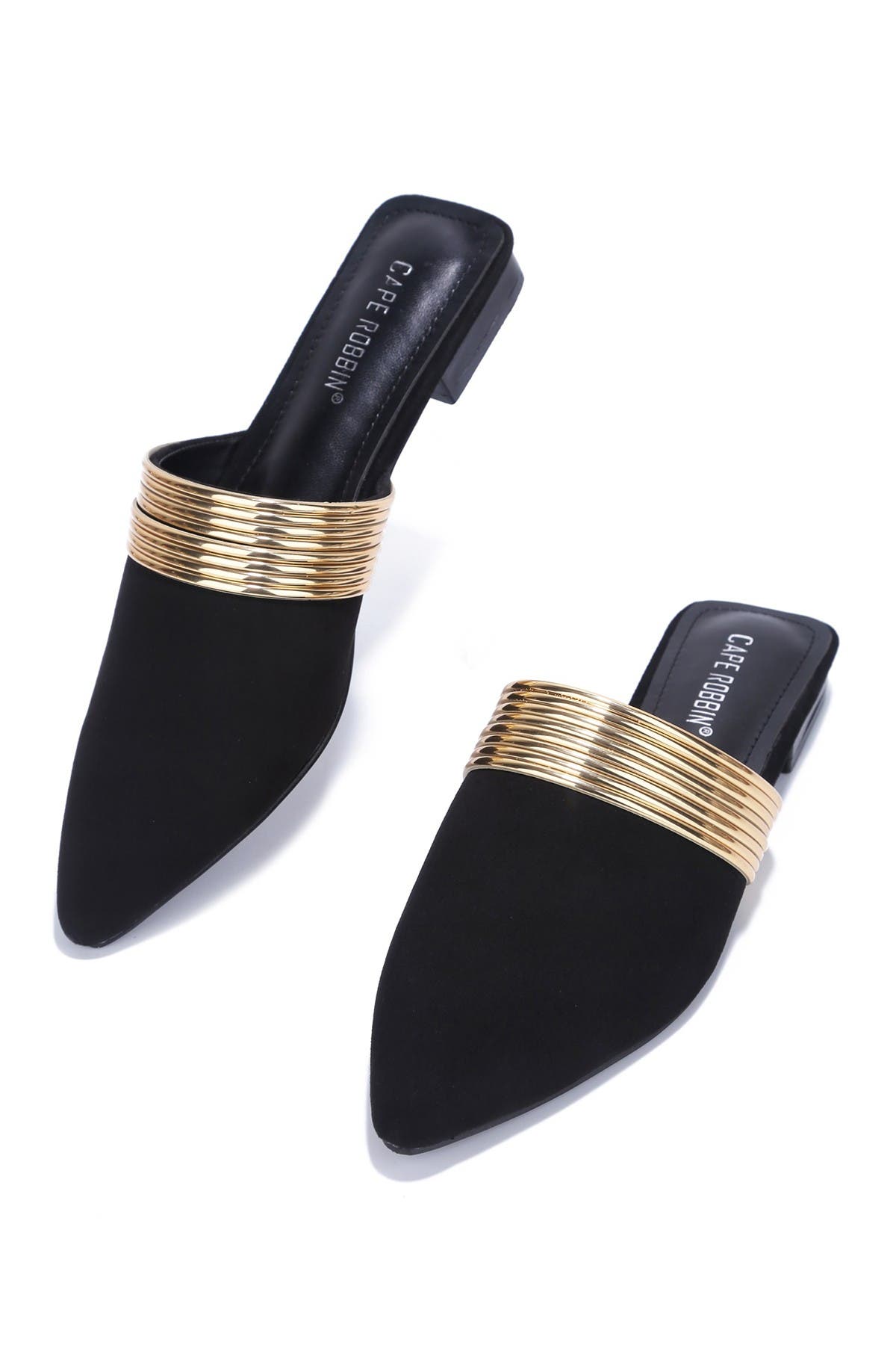 CAPE ROBBIN Cuffed Pointed Toe Flat | Nordstromrack
