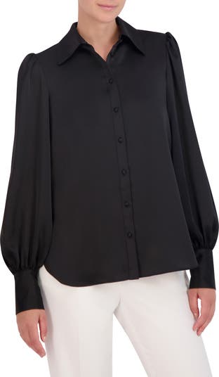 BCBGMAXAZRIA Puff Shoulder Shirt | Nordstromrack