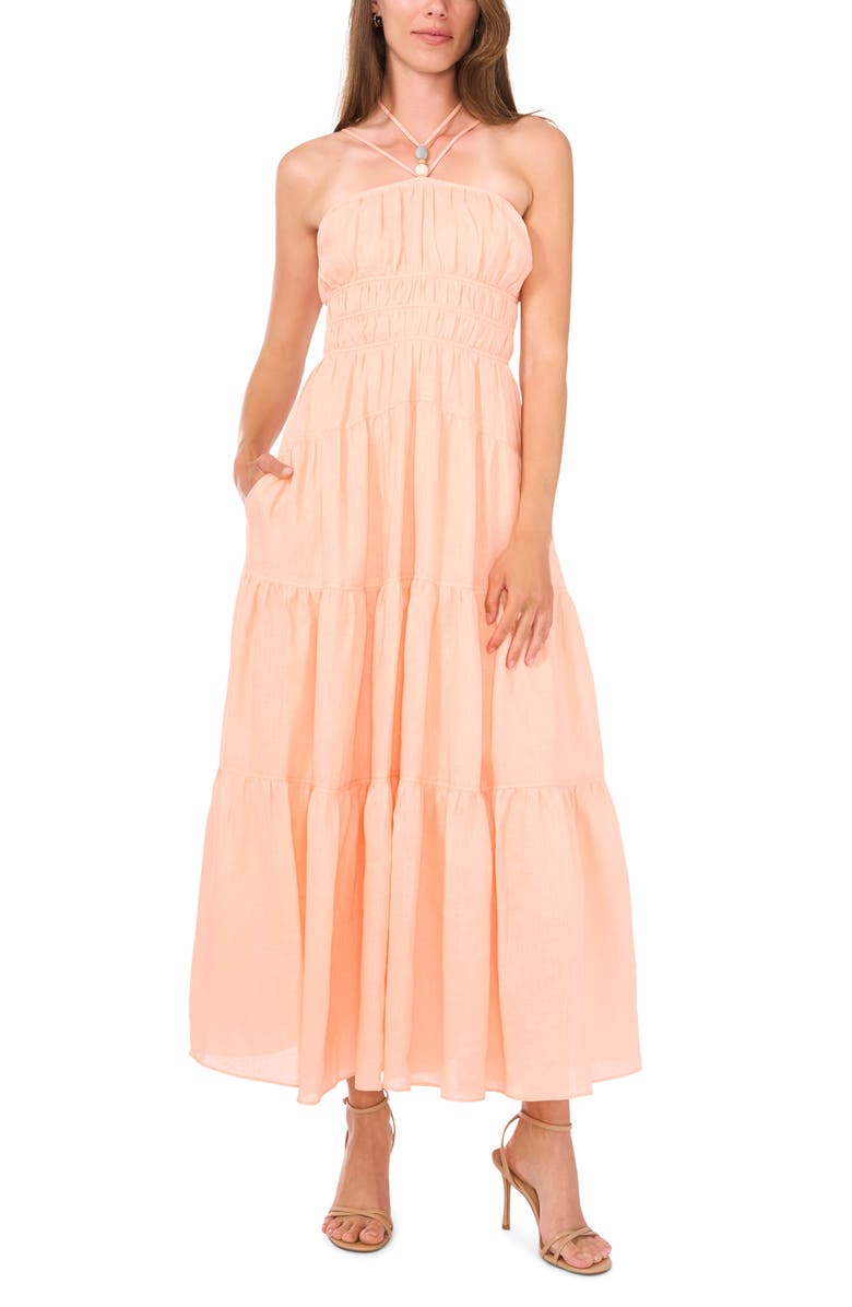 Parker The Awilda Halter Linen Maxi Sundress | Nordstromrack