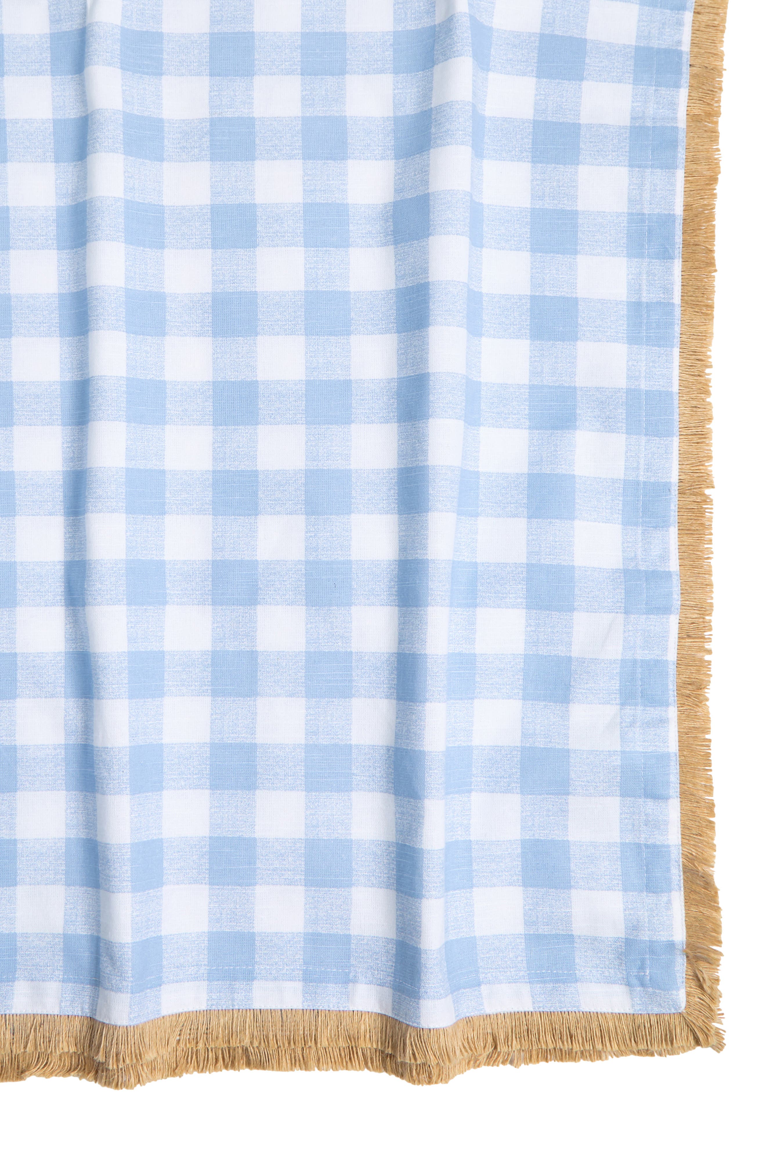 ENVOGUE Gingham Blue Tablecloth | Nordstromrack