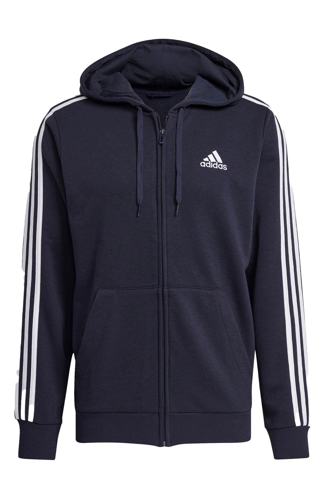 adidas Essential Fleece 3-Stripes Track Top | Nordstromrack
