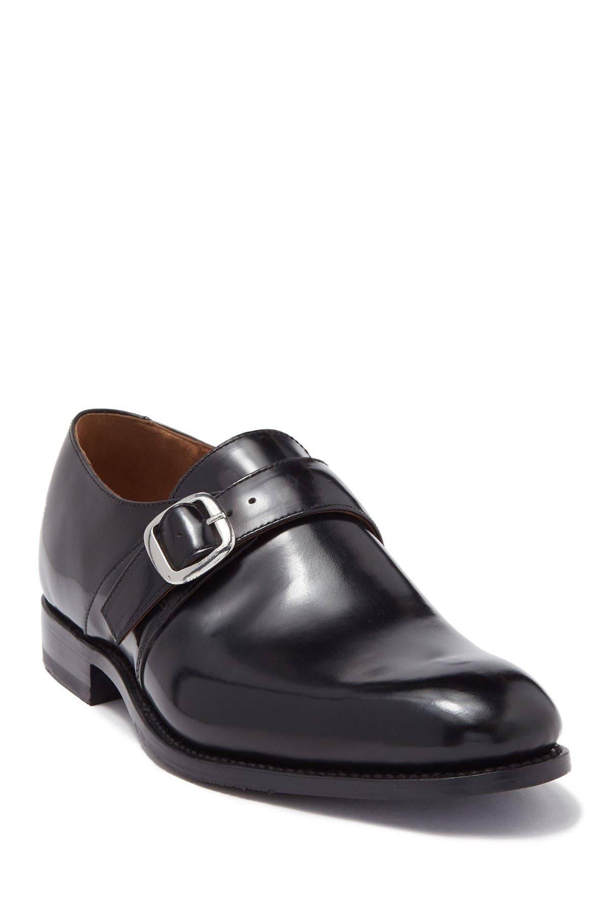 MORAL CODE Daxton Leather Monk Strap Loafer | Nordstromrack