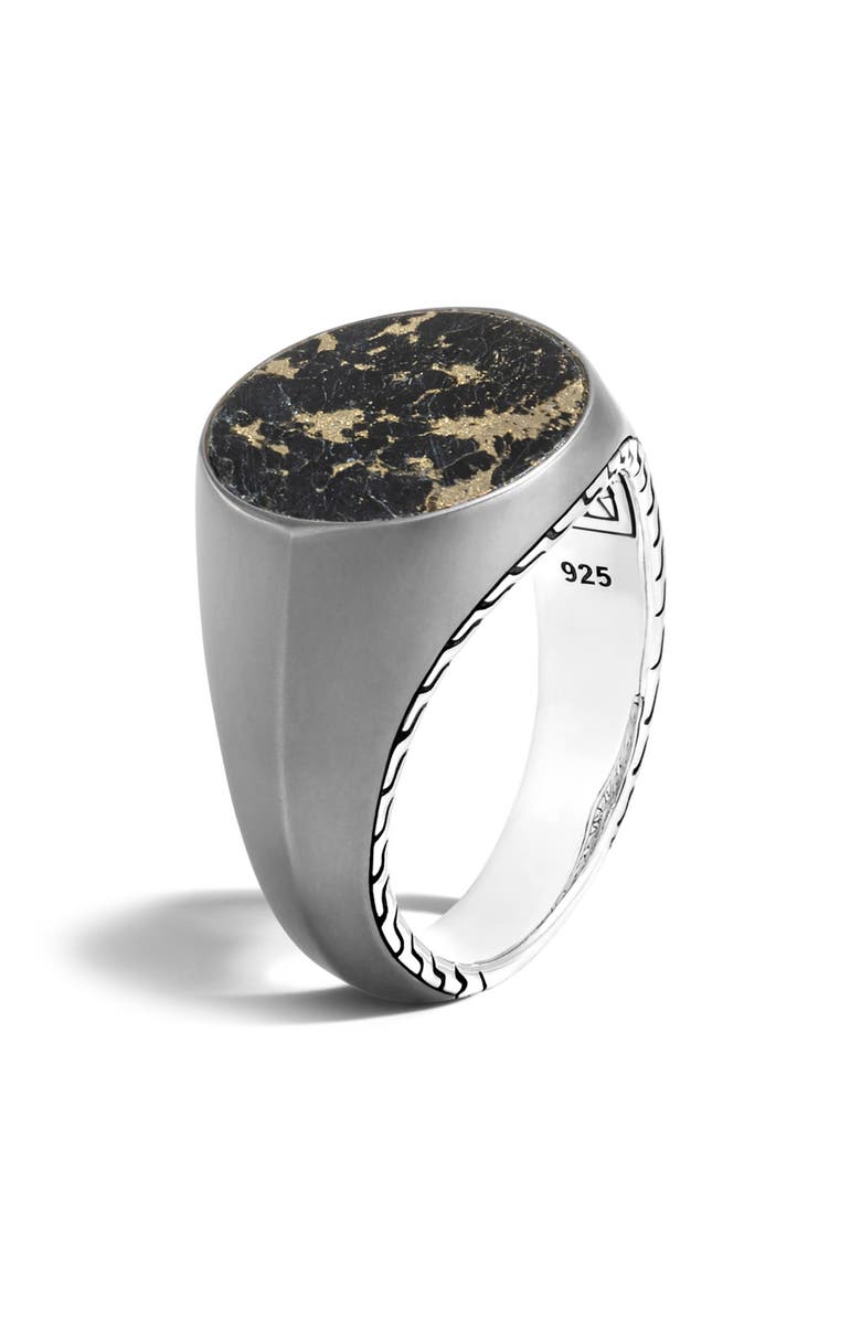 John Hardy Men's Classic Chain Radial Signet Ring | Nordstromrack