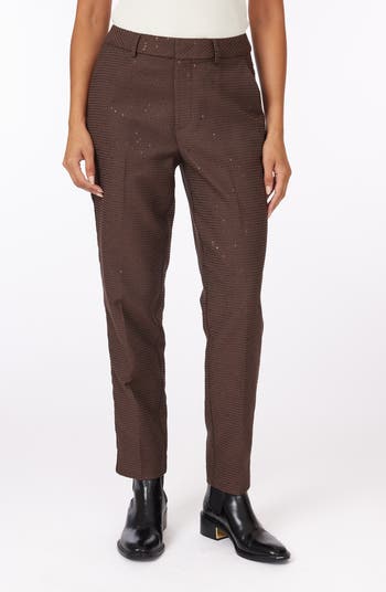 Scotch & Soda Lowry Sequin Jacquard Straight Leg Pants | Nordstrom