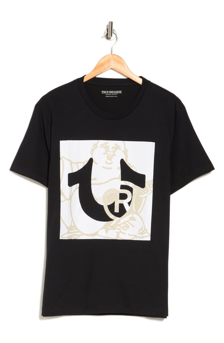True Religion Brand Jeans Monotone Buddha Graphic T-Shirt | Nordstromrack