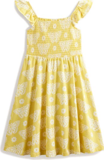 Mini Boden Kids' Print Smocked Sundress | Nordstromrack